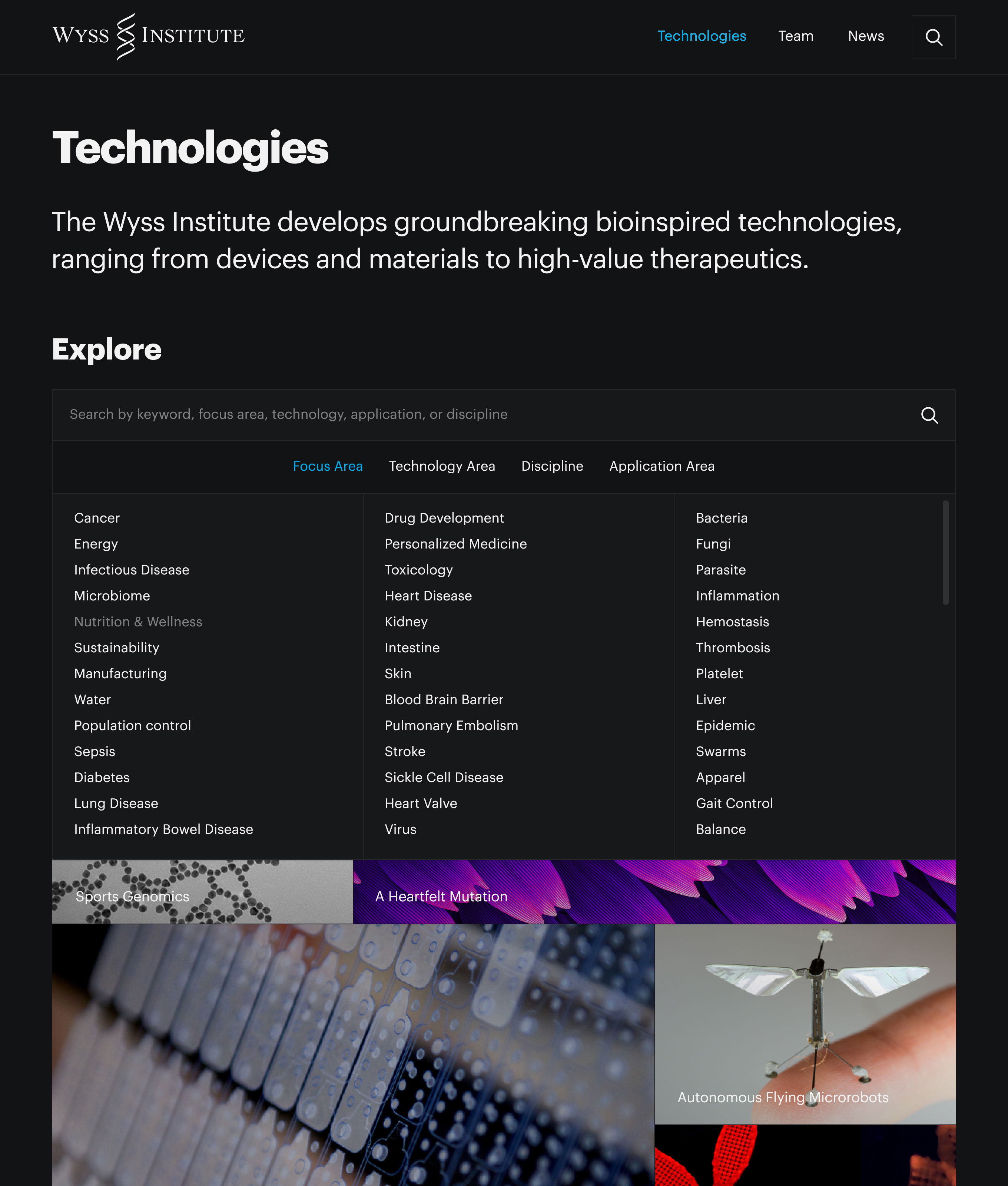 Wyss Institute — AREA 17