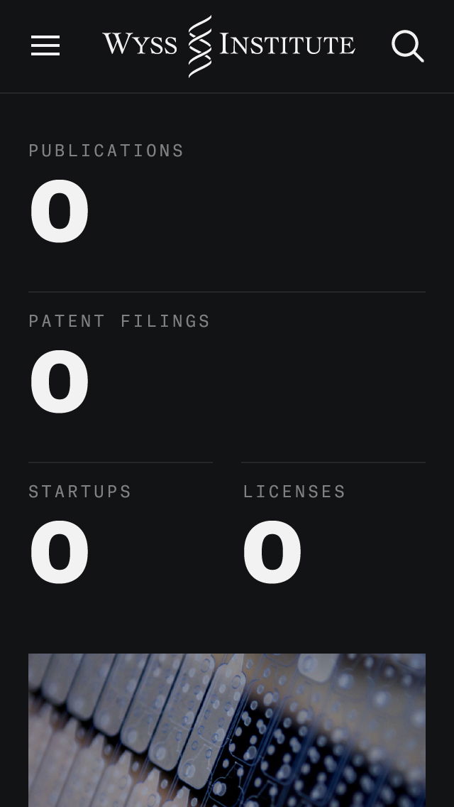 Wyss Institute — AREA 17