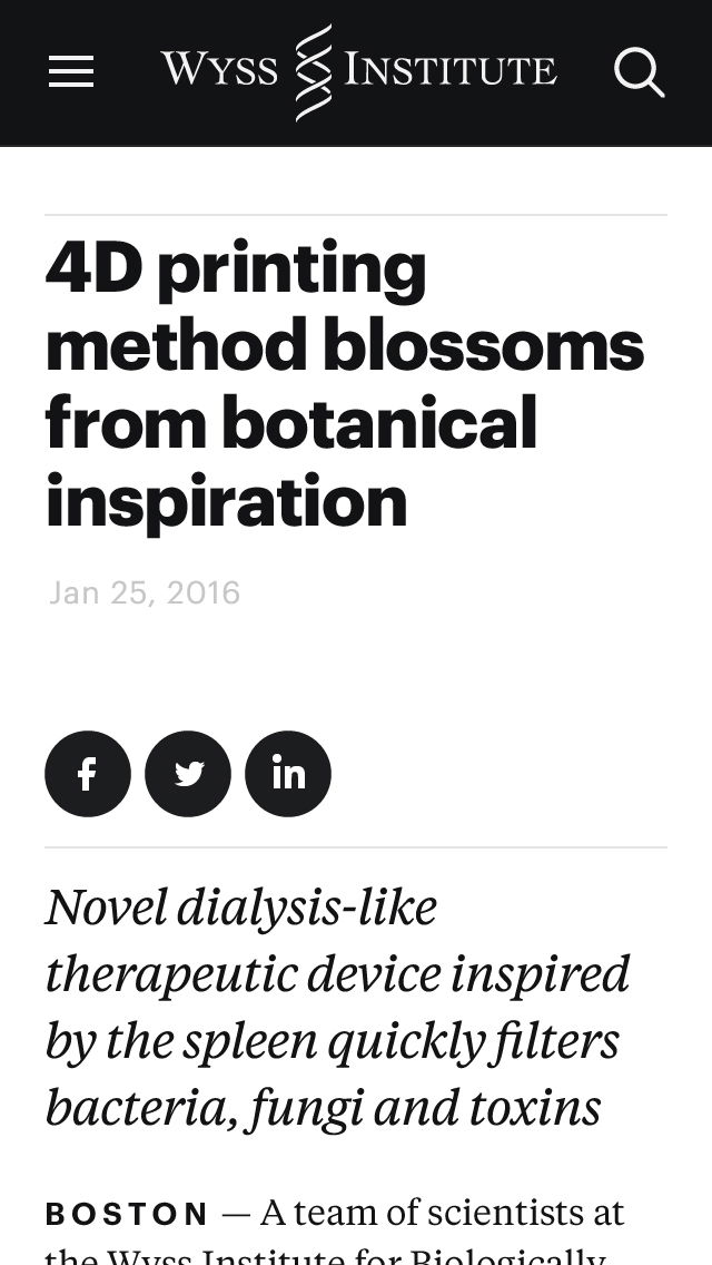 Wyss Institute — AREA 17